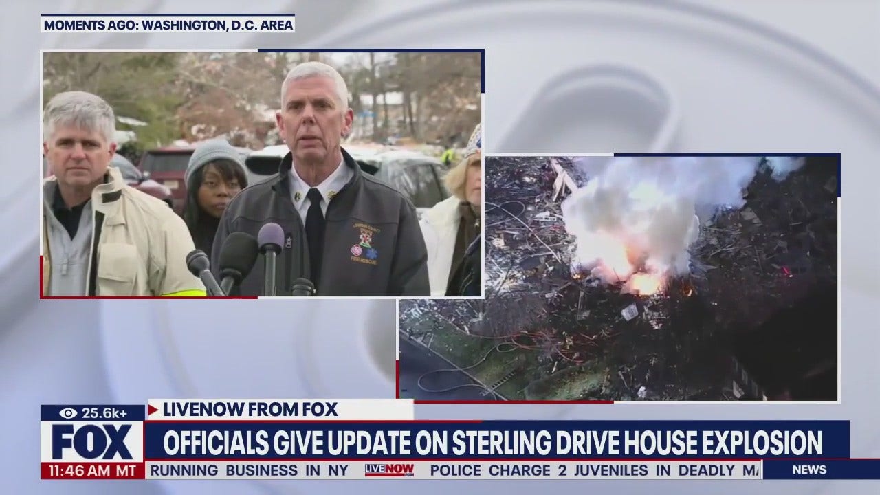 Officials get update on VA house explosion | LiveNOW from FOX