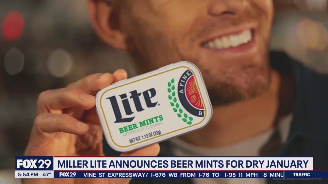 Miller Lite announces beer mints for Dry January | FOX 29 Philadelphia