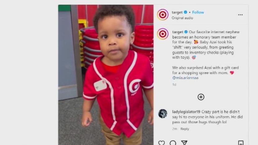 Target toddler goes viral | FOX 5 Atlanta