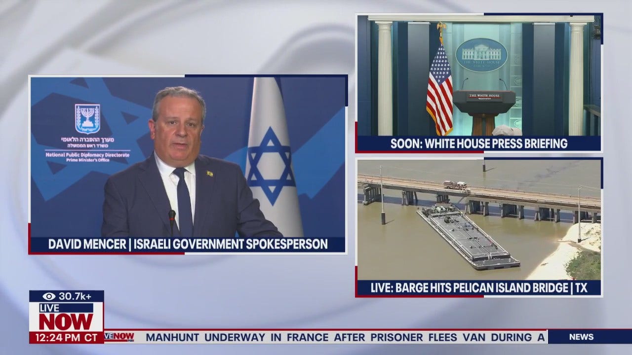 Israeli Govt gives update on Rafah operations | LiveNOW from FOX