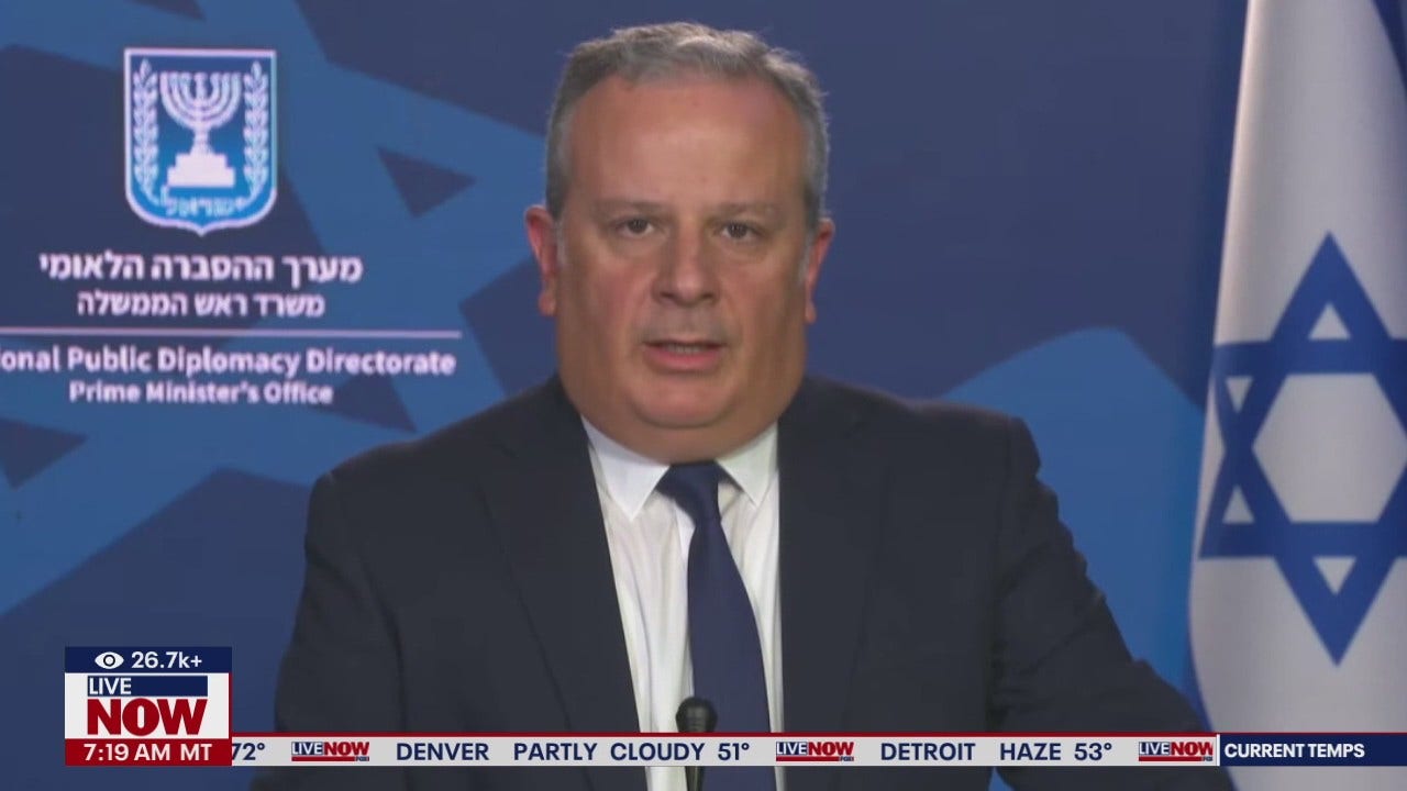 Israeli govt. update: Rafah invasion | LiveNOW from FOX