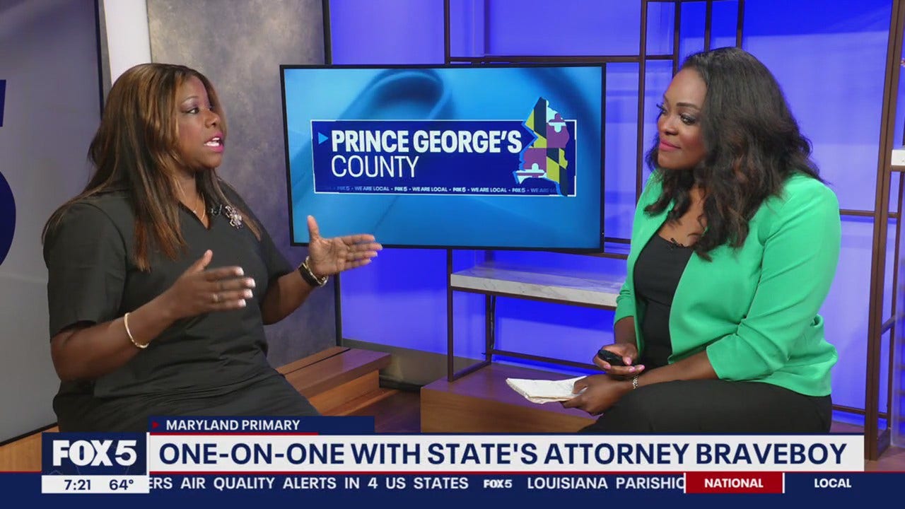 Braveboy discusses other voter issues – like combating crime | FOX 5 DC