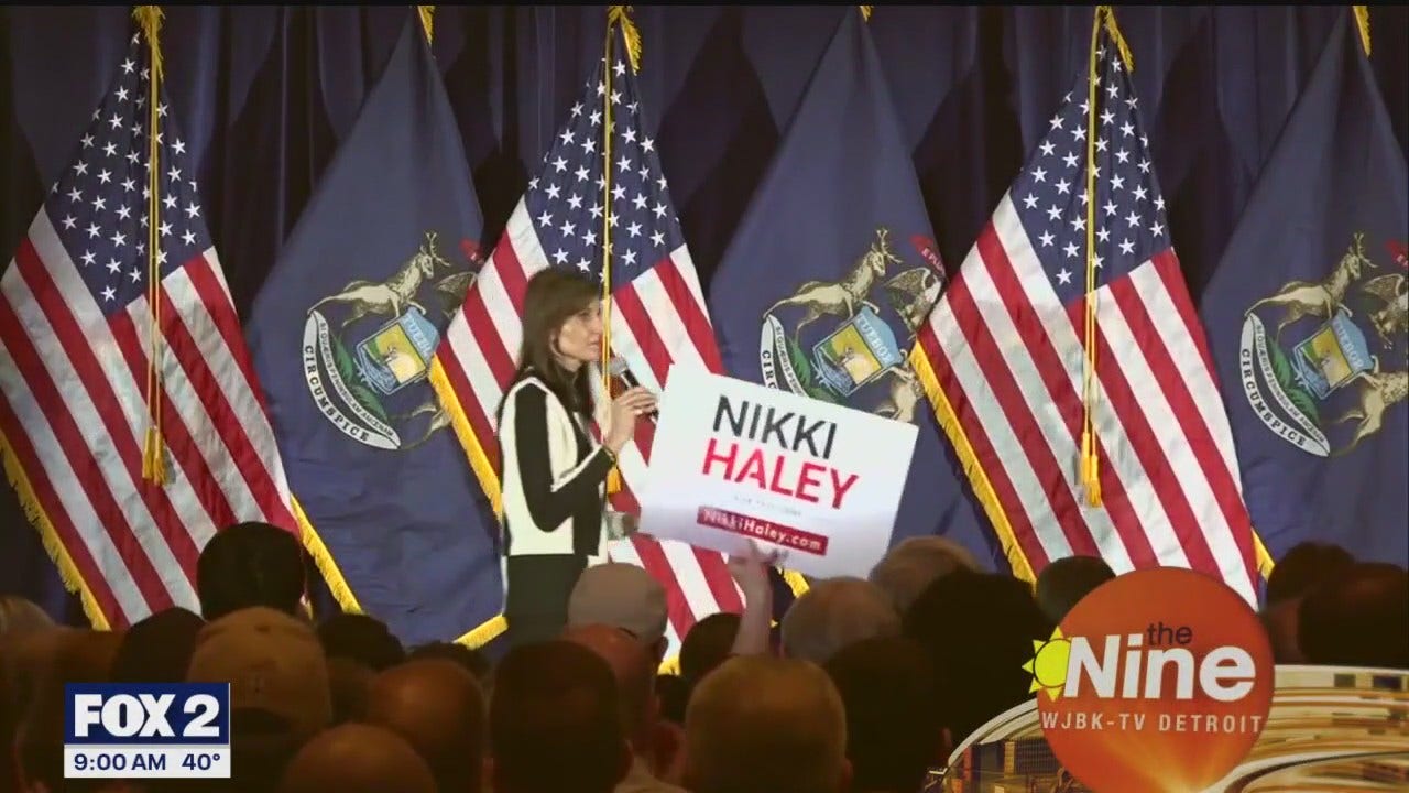 Nikki Haley campaigns in Michigan, AT&T credit for outage, Alan ...