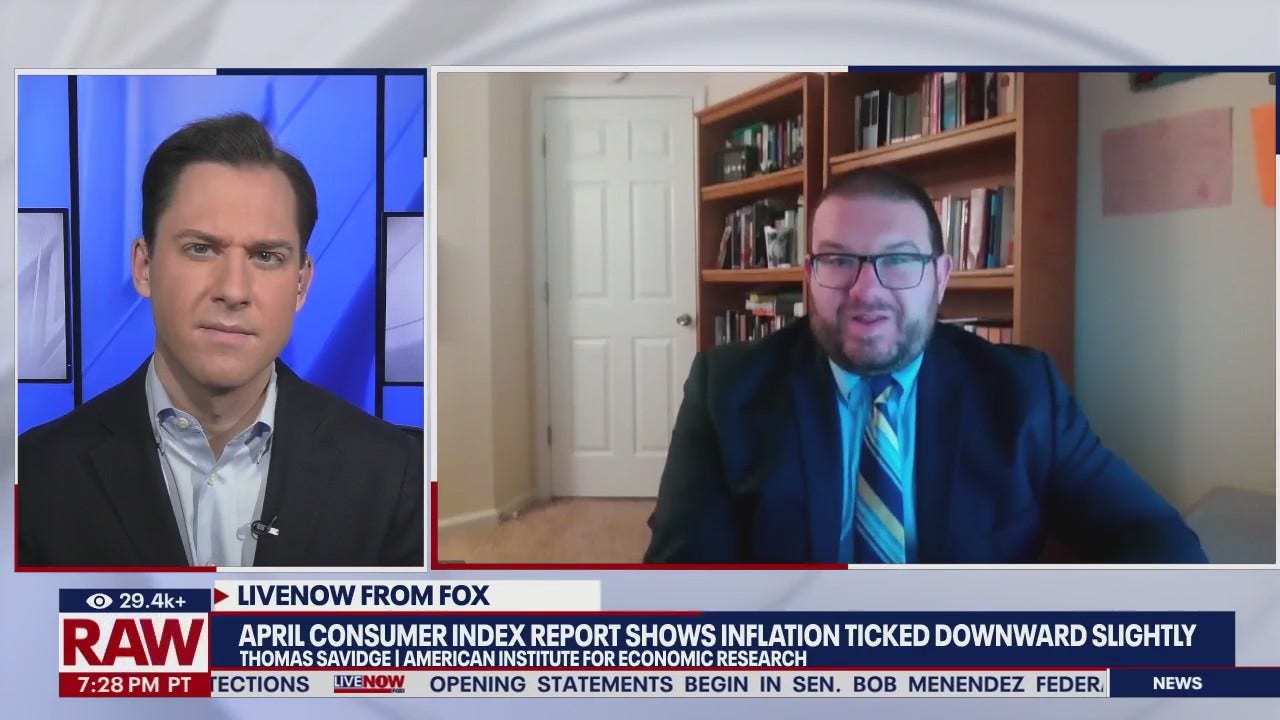 April CPI report shows inflation ticked downward | LiveNOW from FOX