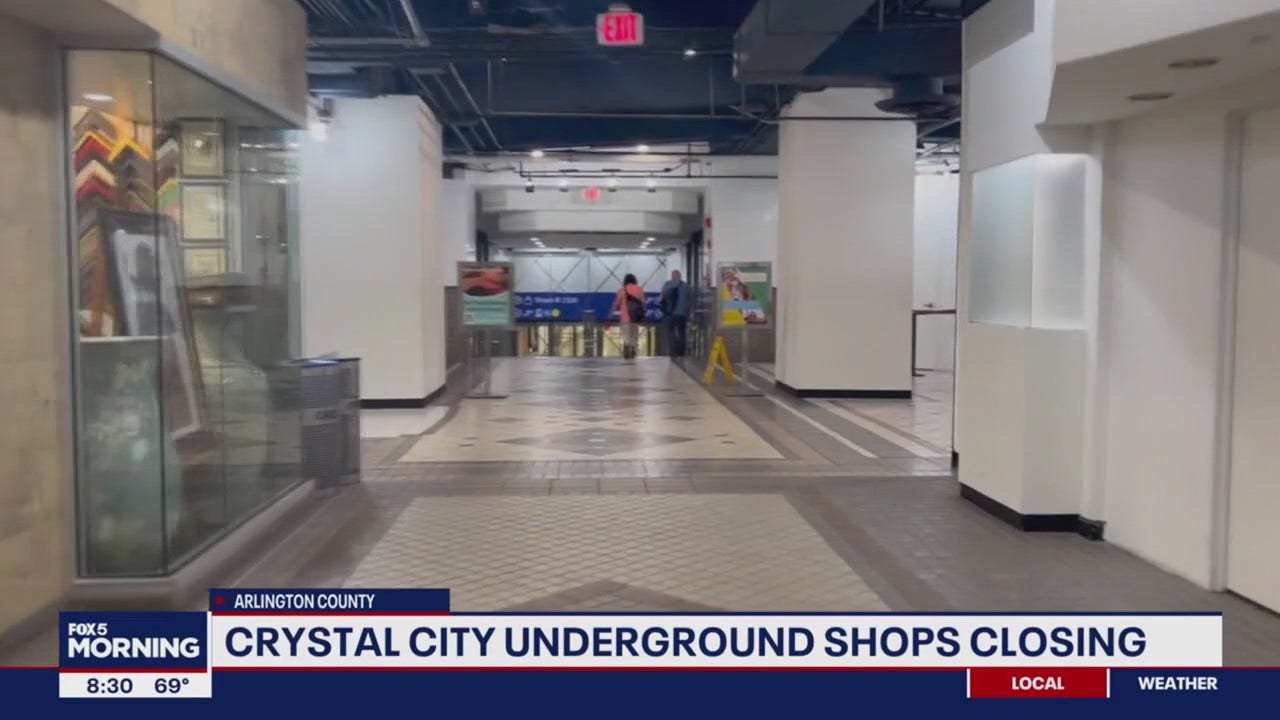 Crystal City Underground mall to close later this year | FOX 5 DC