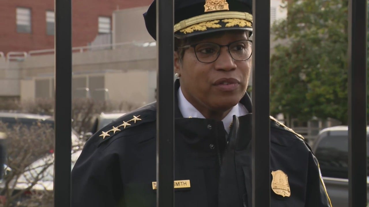 DC standoff: Chief Pamela Smith speaks as officers are released from ...