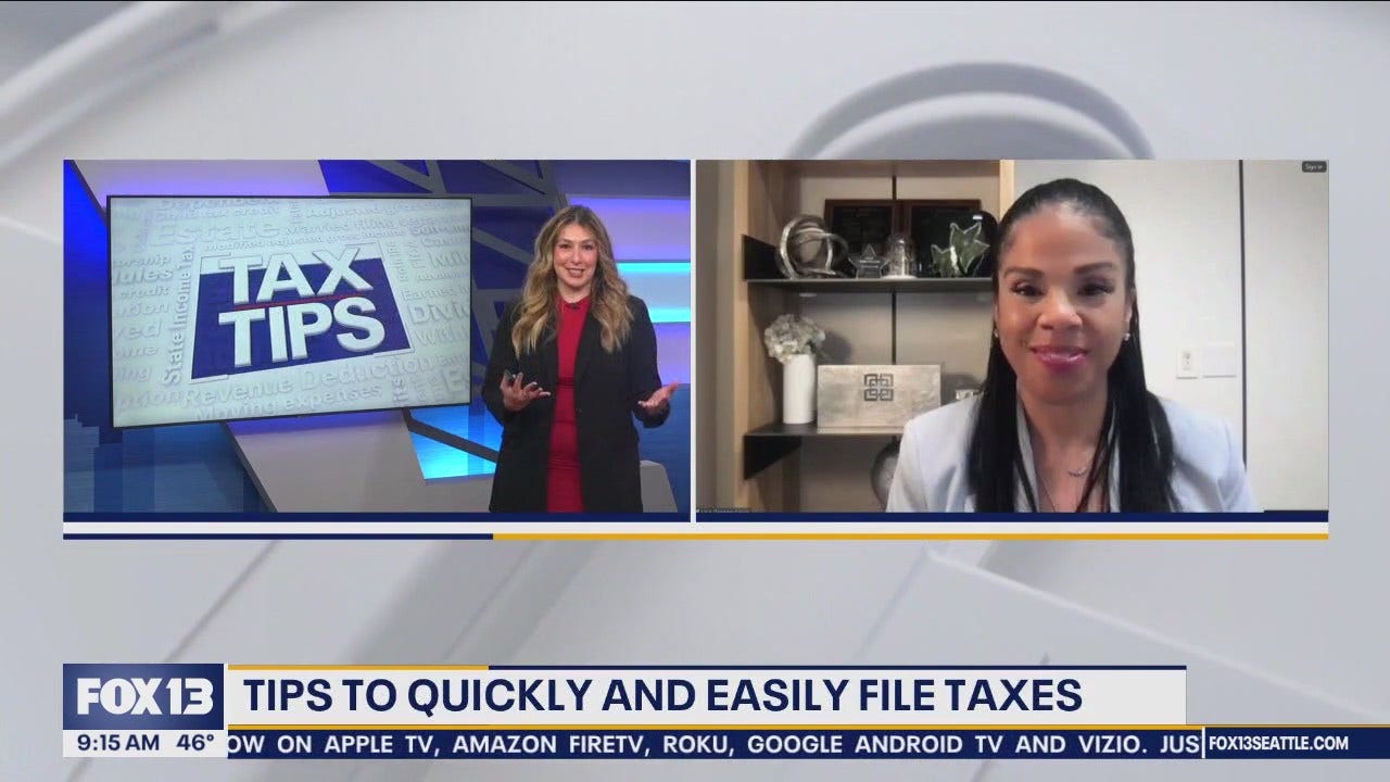 Tips to quickly and easily file taxes | FOX 13 Seattle