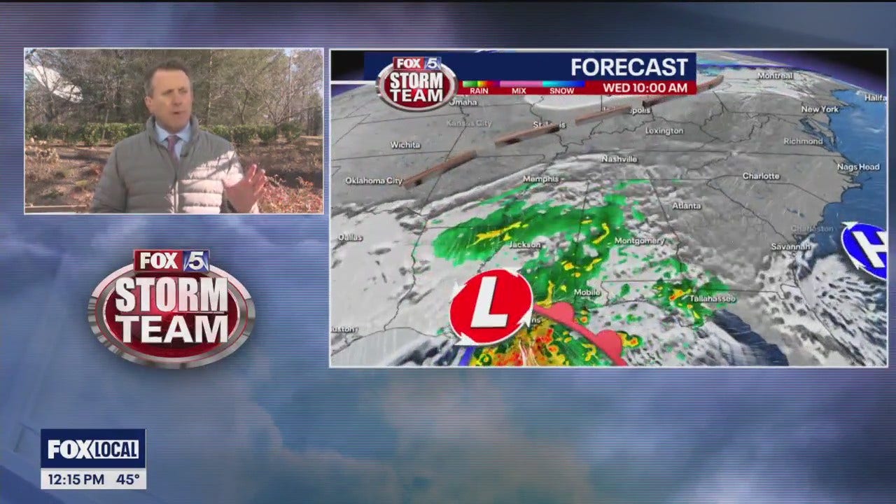 Tuesday midday weather forecast | FOX 5 Atlanta