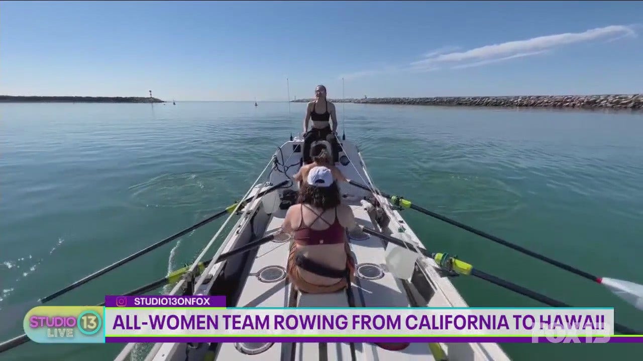 Local fitness coach joins team of all-women rowing from California to ...