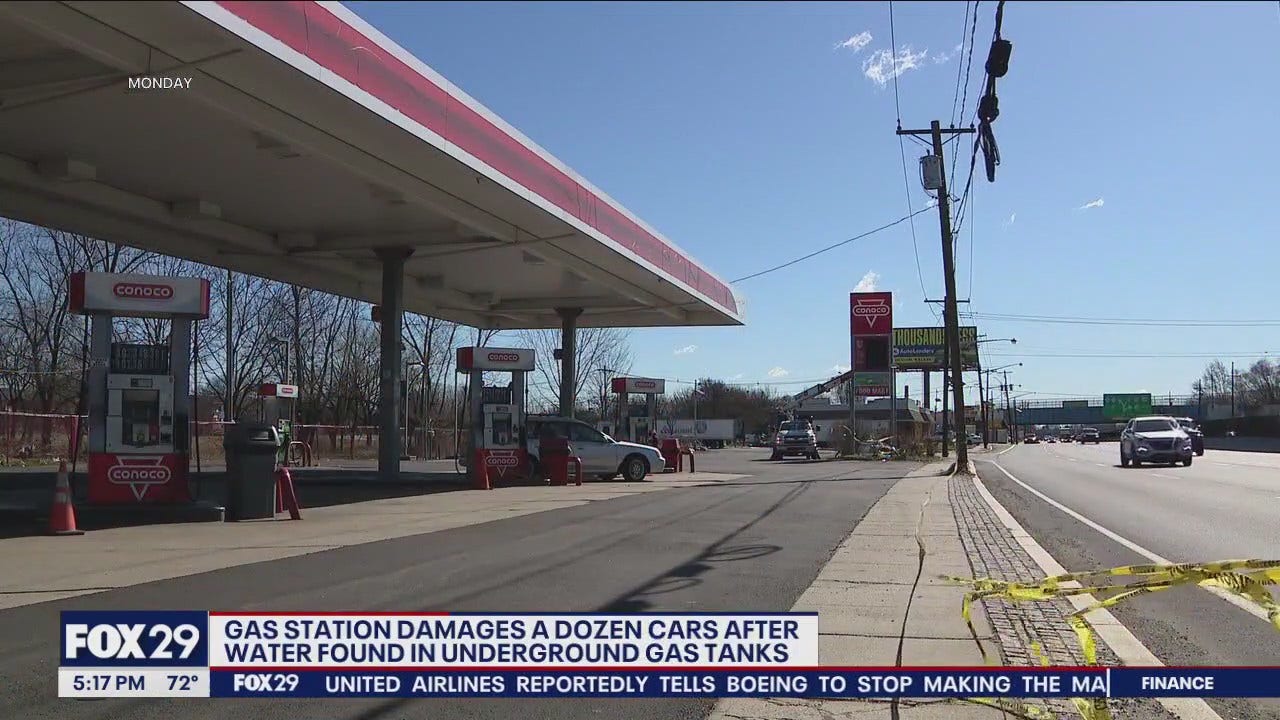Water found in gas at Camden gas station, officials announced | FOX 29 ...