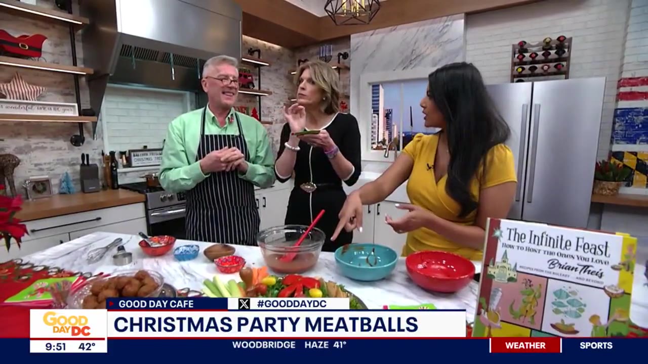 Festive holiday party snacks with chef Brian Theis | FOX 5 DC