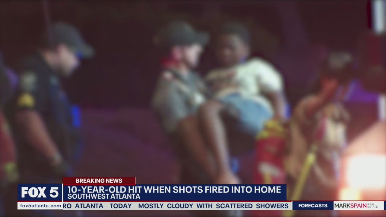 Atlanta boy hit when shots fired into his home | FOX 5 Atlanta