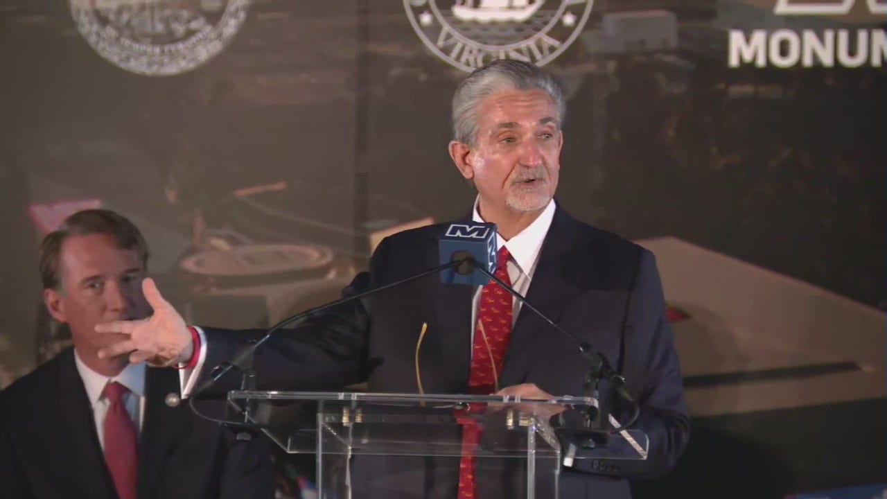 Capitals, Wizards owner, Youngkin, announce plans to move teams to ...