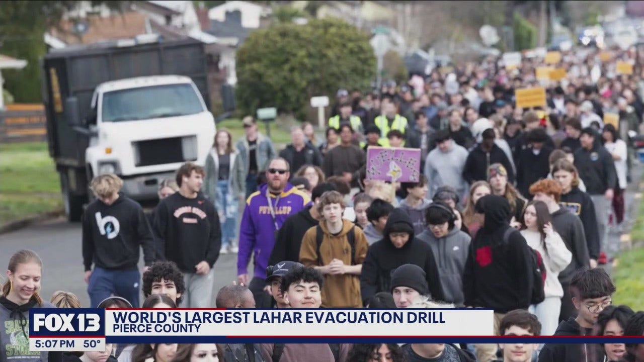 Over 45K Washington students participate in world’s largest lahar ...