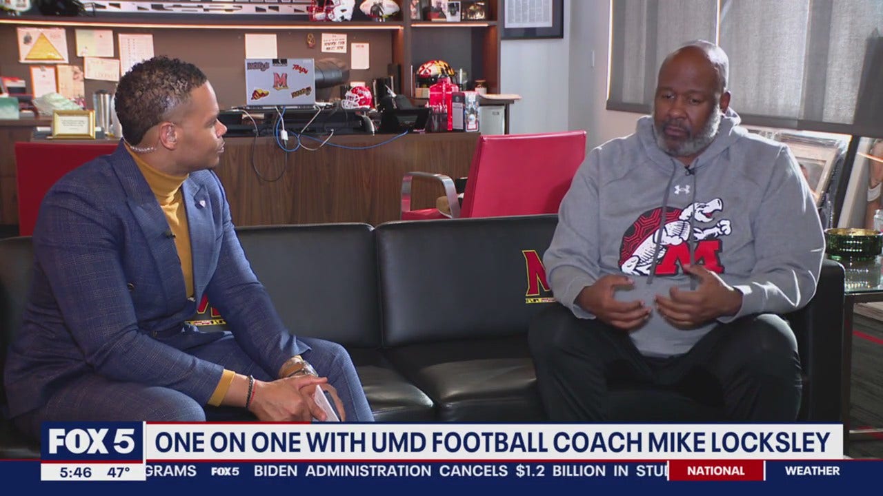 One-on-one with University of Maryland football coach Mike Locksley ...