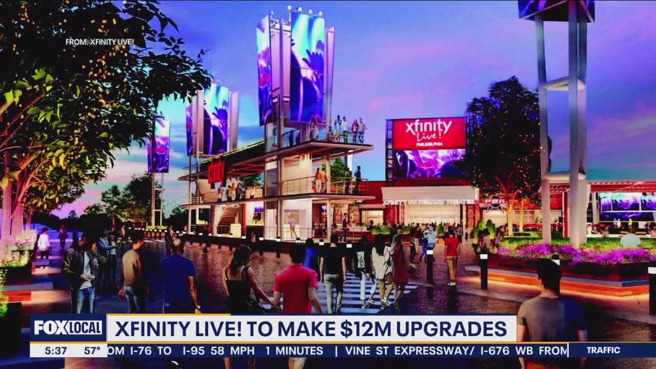 Xfinity Live! to make $12 million in upgrades | FOX 29 Philadelphia