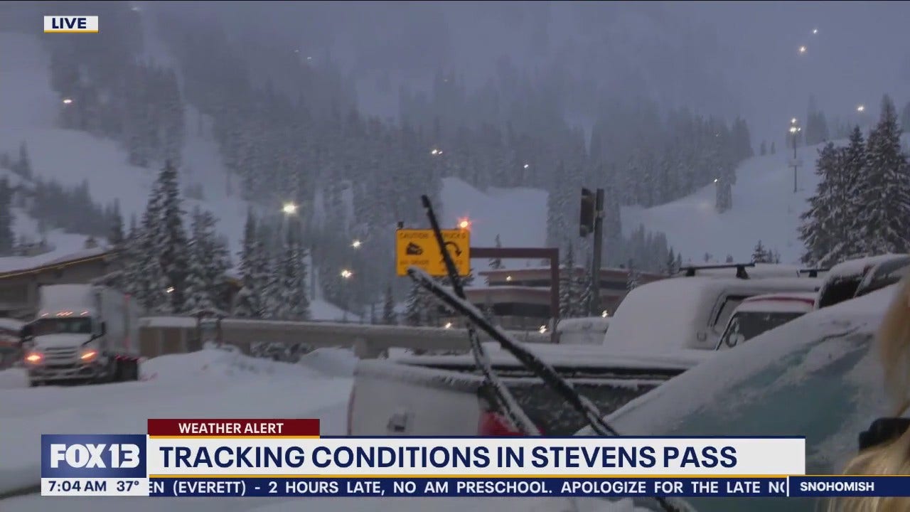 Weather Alert Day: Snoqualmie Pass, Stevens Pass conditions | FOX 13 ...