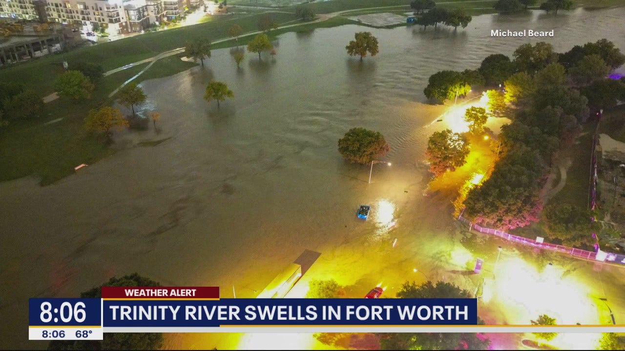 Rain causes Trinity River to overflow in Fort Worth | FOX 4 Dallas-Fort ...