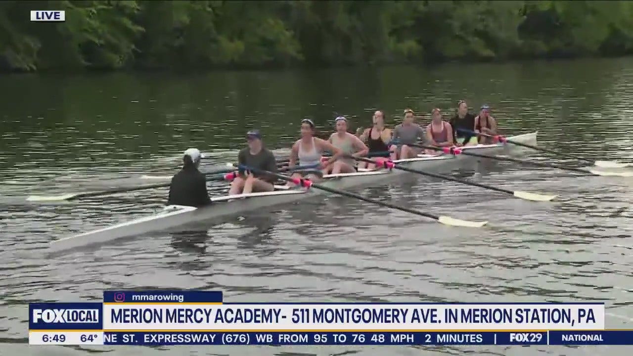 Merion Mercy Academy's championship rowing team hit the water | FOX 29 ...
