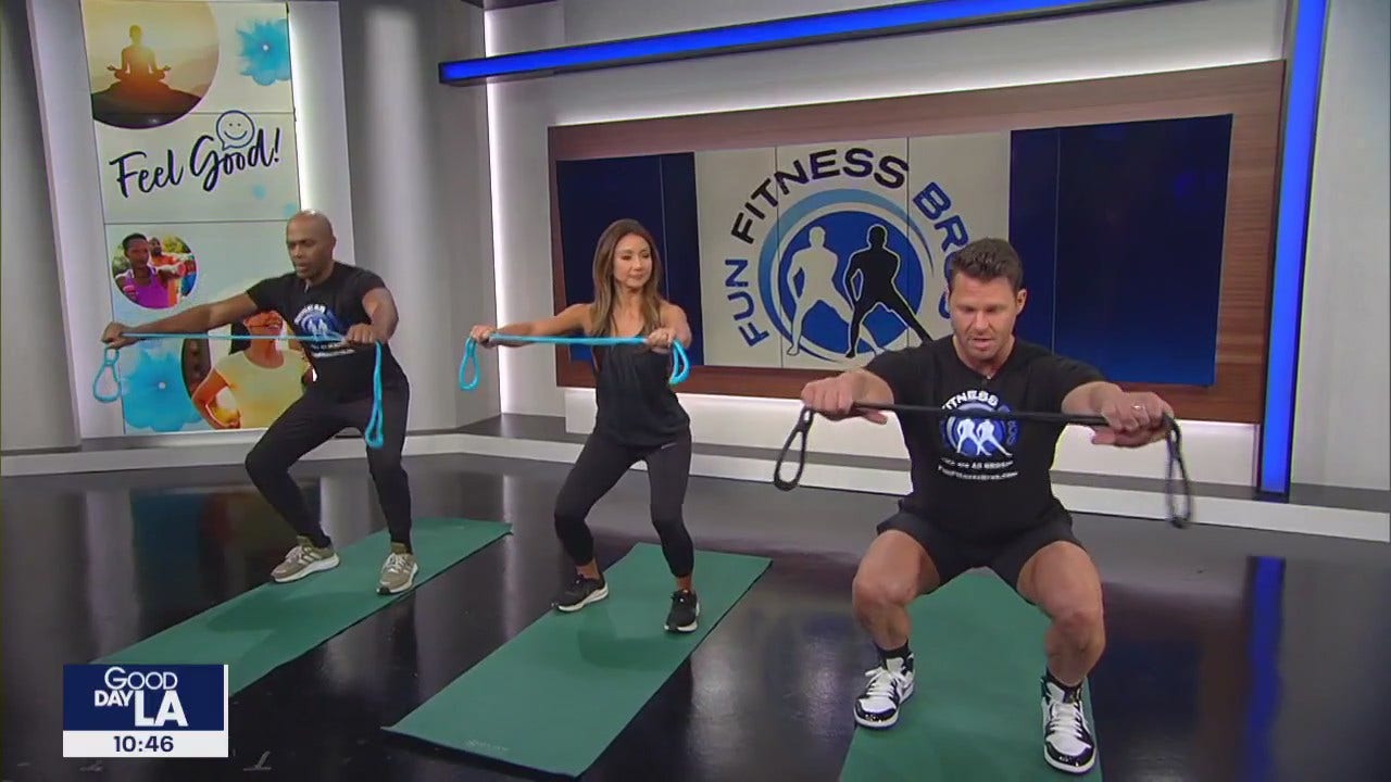 Fun Fitness Bros visit Good Day LA | FOX 11 Los Angeles