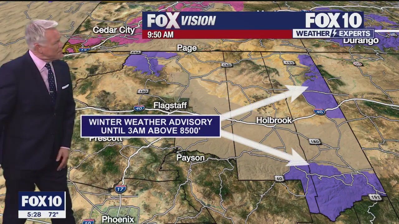 5PM Weather Forecast - 11/19/2023 | FOX 10 Phoenix