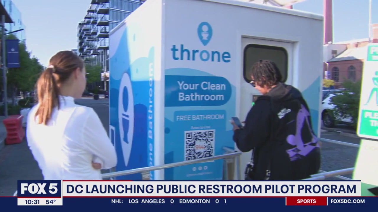 DC Council launches public restroom pilot program | FOX 5 DC