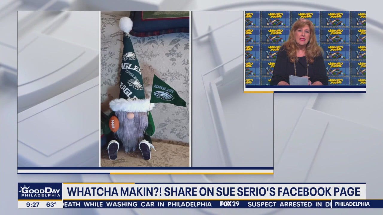 Whatcha Makin? Eagles gnome | FOX 29 Philadelphia