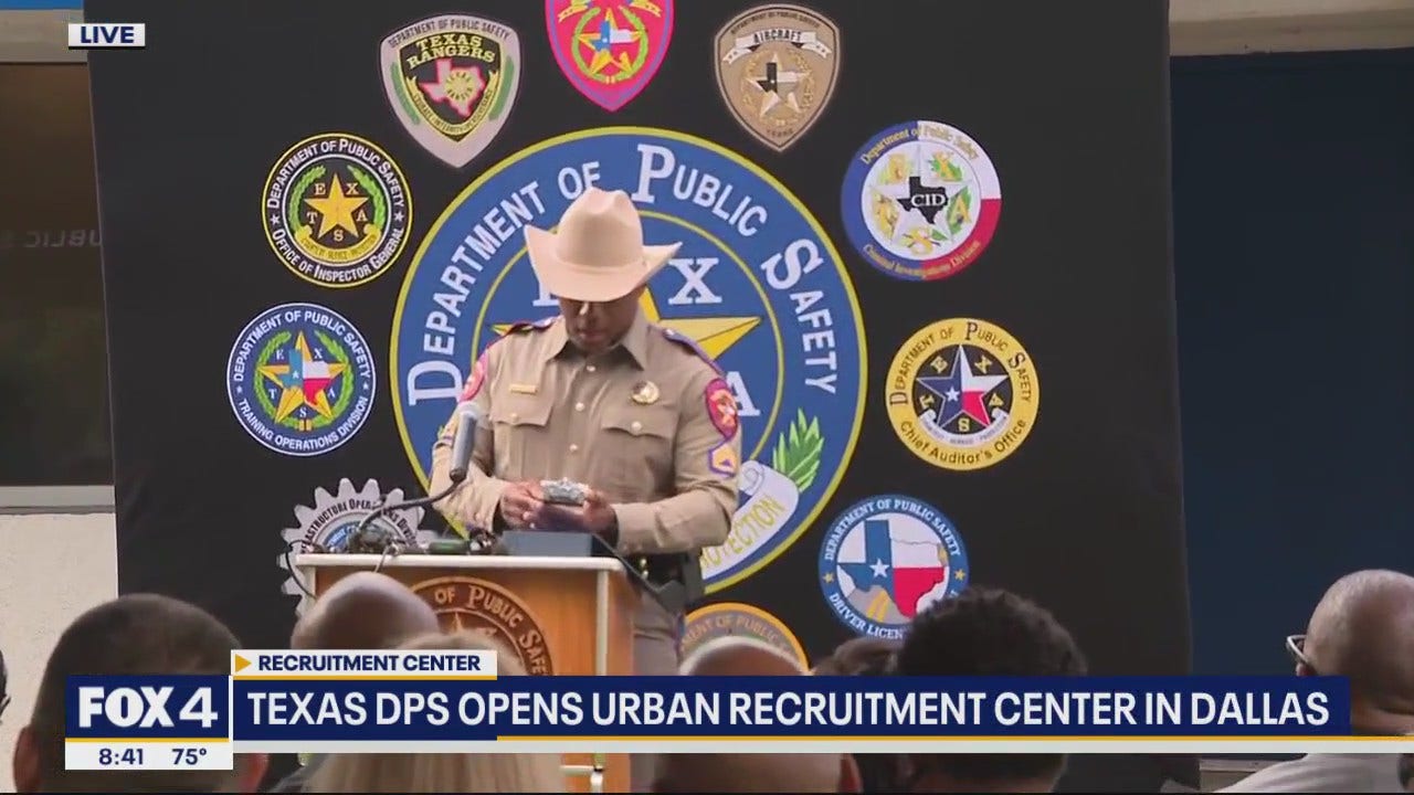 State trooper recruitment center opens in Dallas | FOX 4 Dallas-Fort Worth