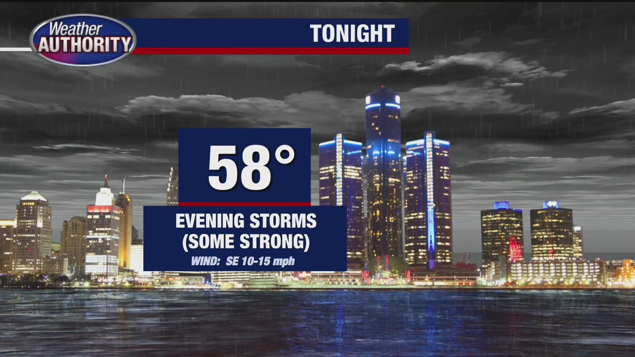 Storms expected in SE Michigan tonight, some severe | FOX 2 Detroit