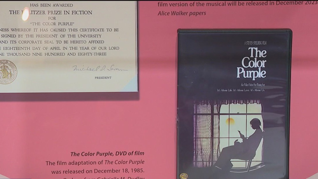 Emory University exhibit honors 'The Color Purple' | FOX 5 Atlanta