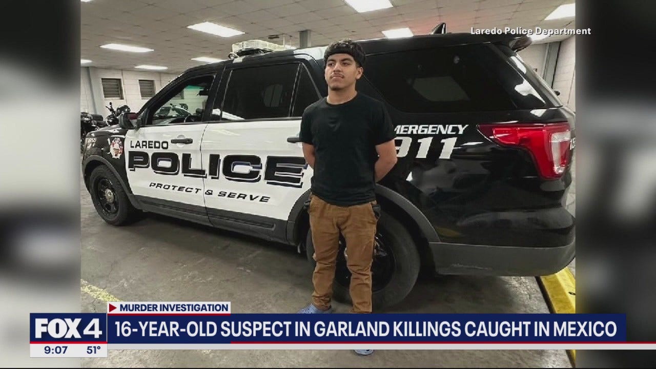 16 Year Old Garland Murder Suspect Captured In Mx Fox 4 Dallas Fort Worth