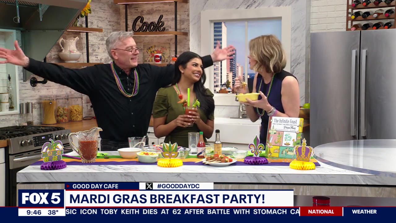 Mardi Gras breakfast party with chef Brian Theis! | FOX 5 DC