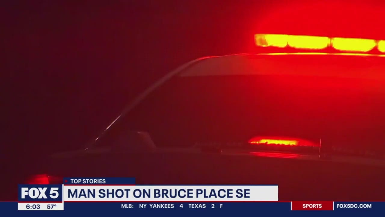 Man Killed In Shooting In Southeast Dc Fox 5 Dc