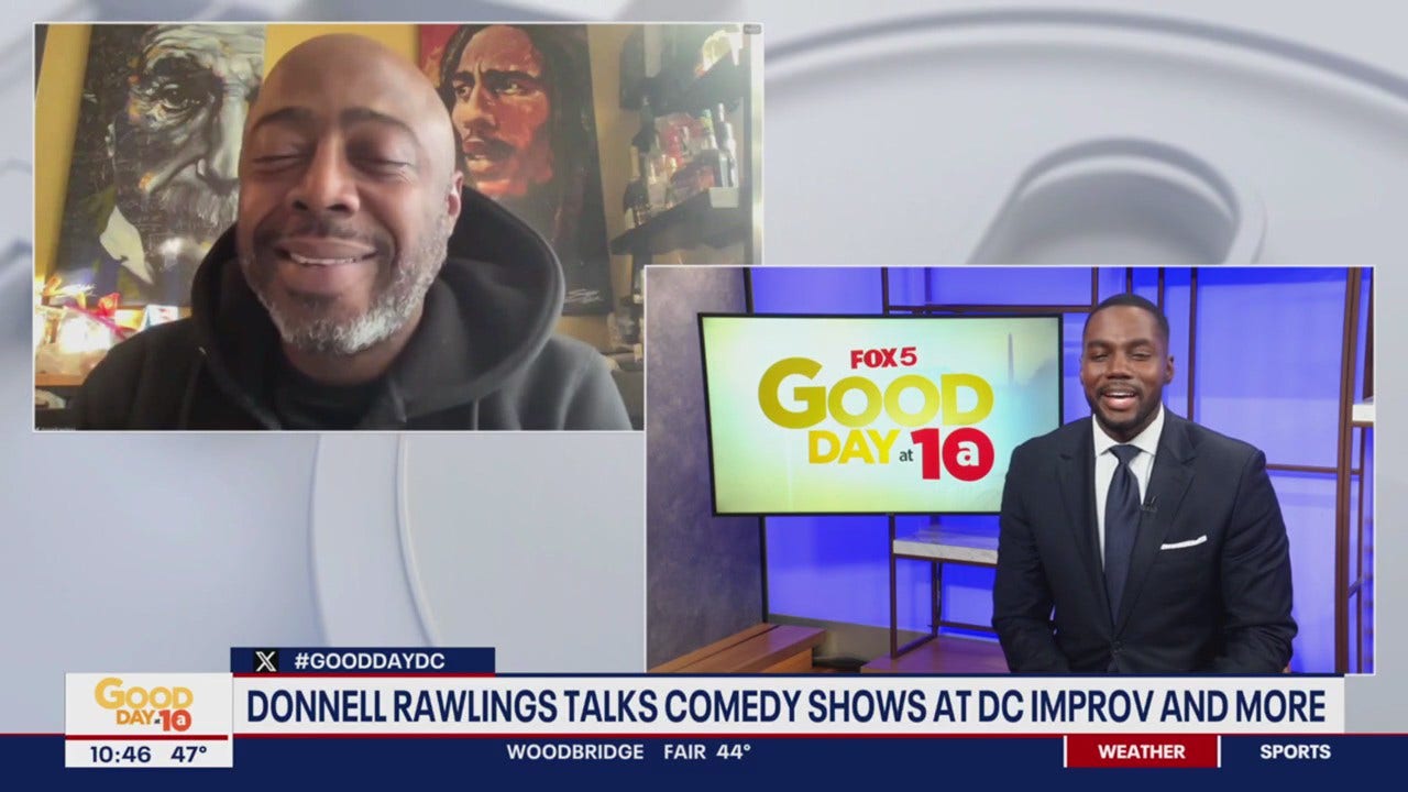 Donnell Rawlings talks DC Improv comedy shows and more! | FOX 5 DC