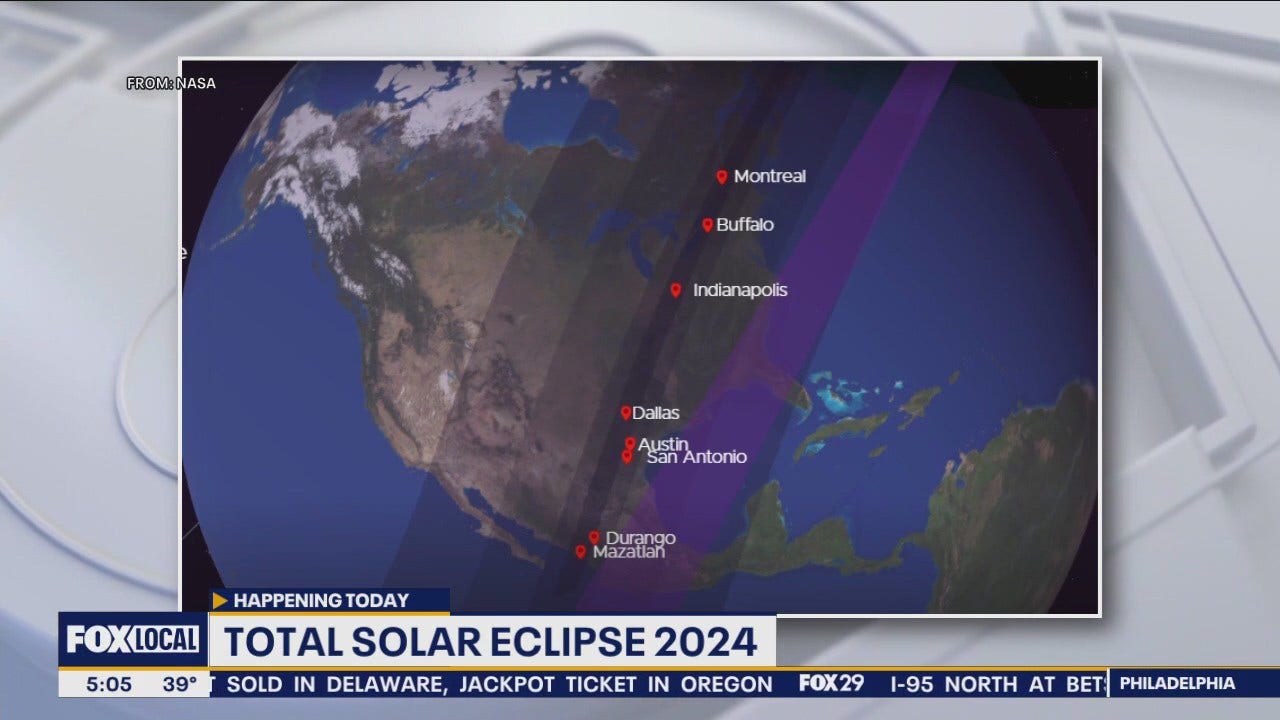 Philadelphia area ready to catch glimpse of rare solar eclipse | FOX 29 ...