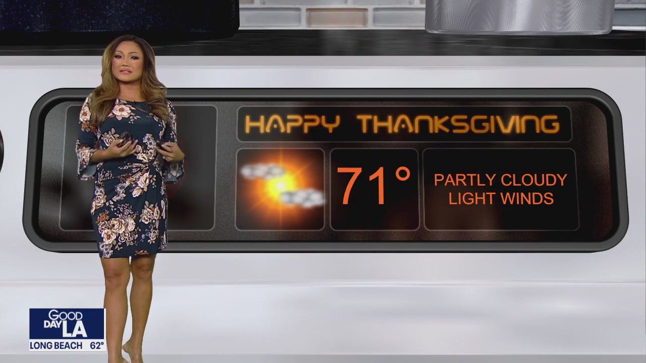 Weather Forecast for Wednesday, Nov. 22 | FOX 11 Los Angeles