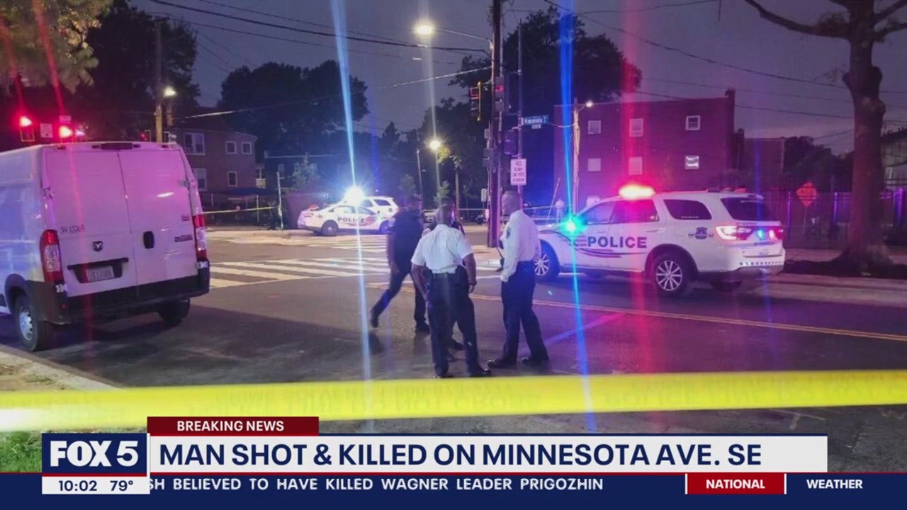 Man Shot Killed On Minnesota Ave In Southeast Fox 5 Dc