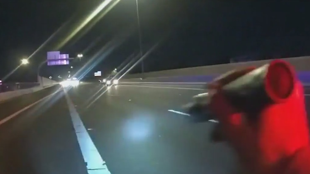 Distracted driver crashes into DPS vehicle | FOX 10 Phoenix