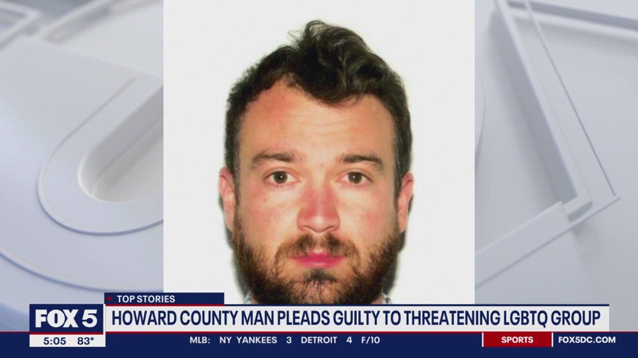 Howard County man pleads guilty to threatening LGBTQ group | FOX 5 DC