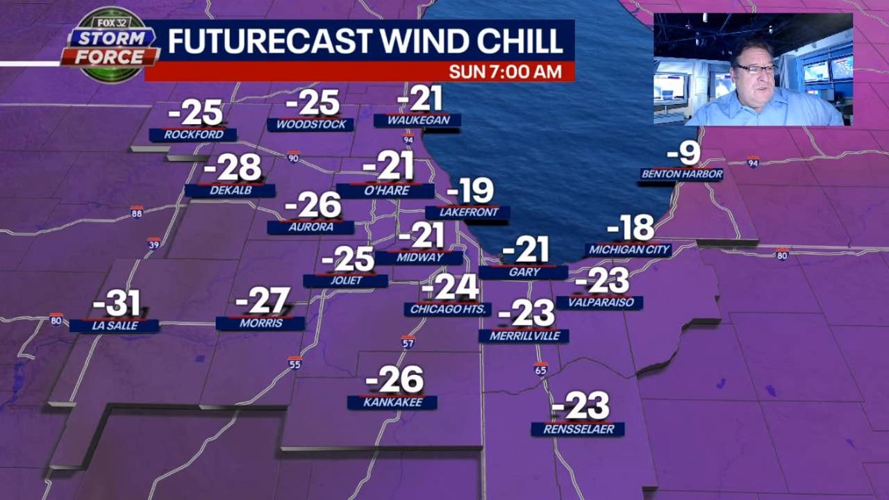 Chicago weather: Brutally cold wind chills are on the way | FOX 32 Chicago
