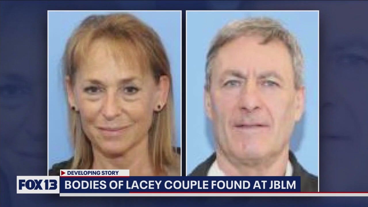 Bodies of missing Lacey couple found at JBLM | FOX 13 Seattle