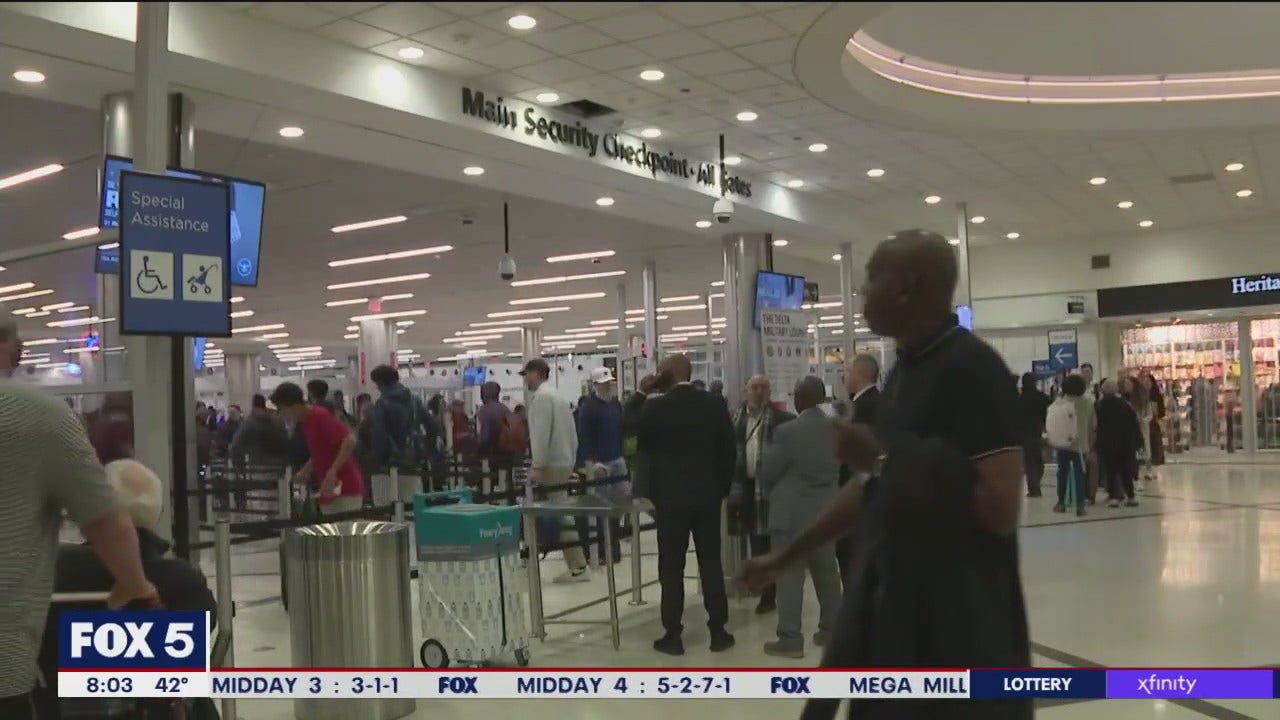 Holiday travel ramps up at Atlanta airport | FOX 5 Atlanta