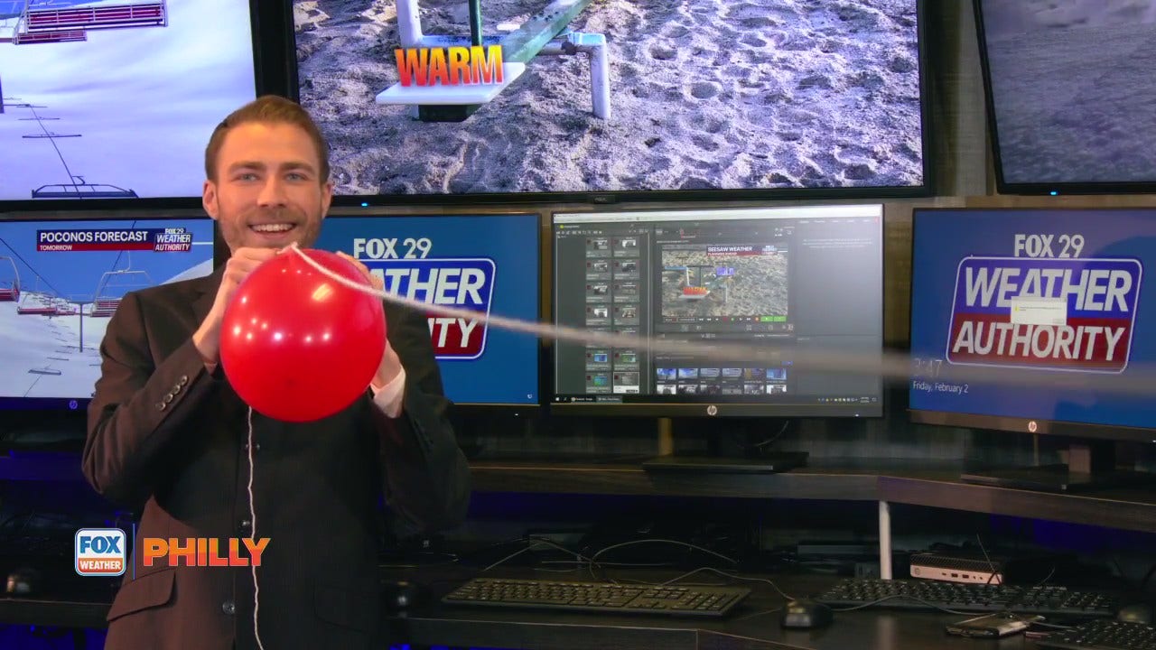 Philadelphia Weather: Balloon rocket demonstrates windy Friday | FOX 29 ...