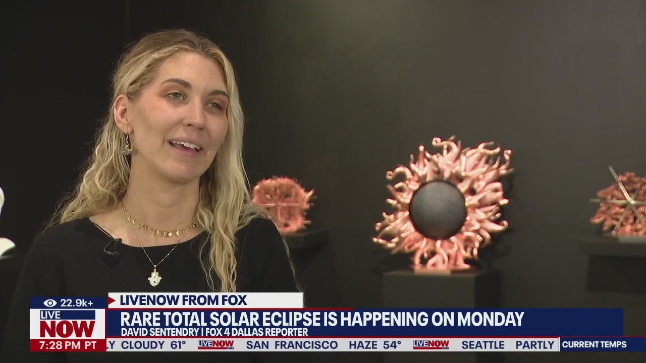 3D artist, NASA create eclipse-inspired pieces | LiveNOW from FOX