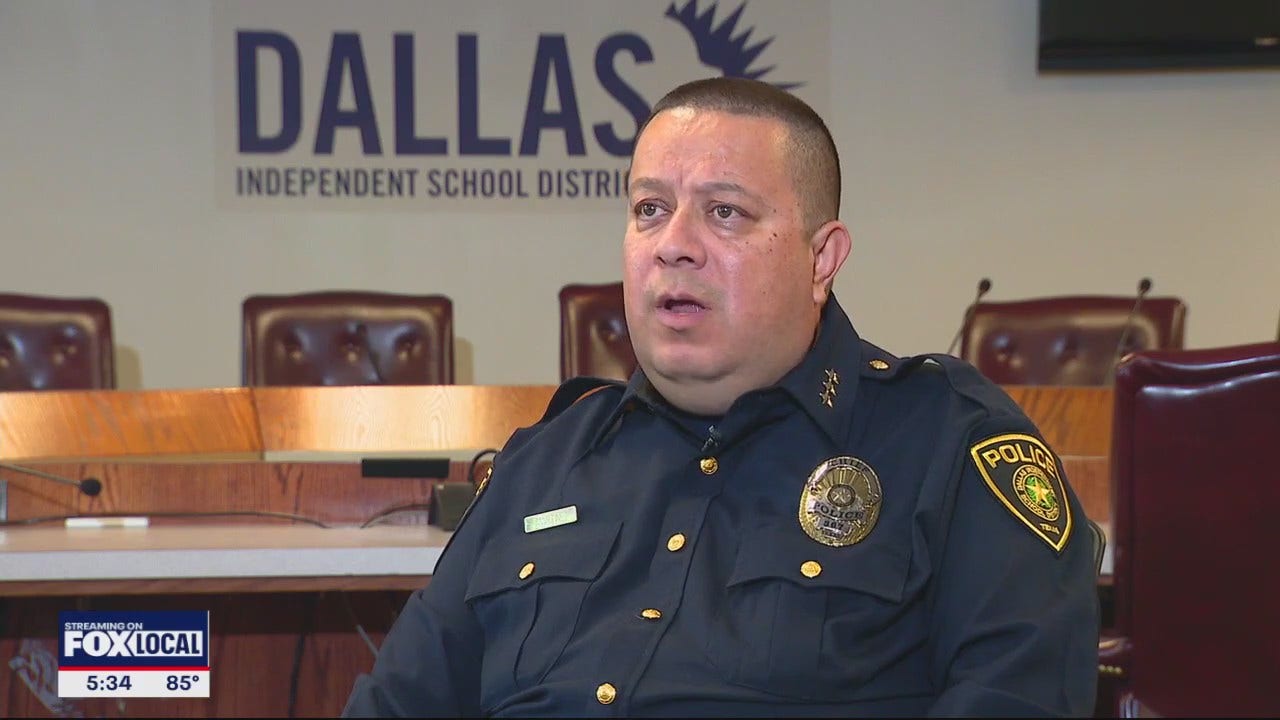 DISD police chief discusses school safety issues | FOX 4 Dallas-Fort Worth