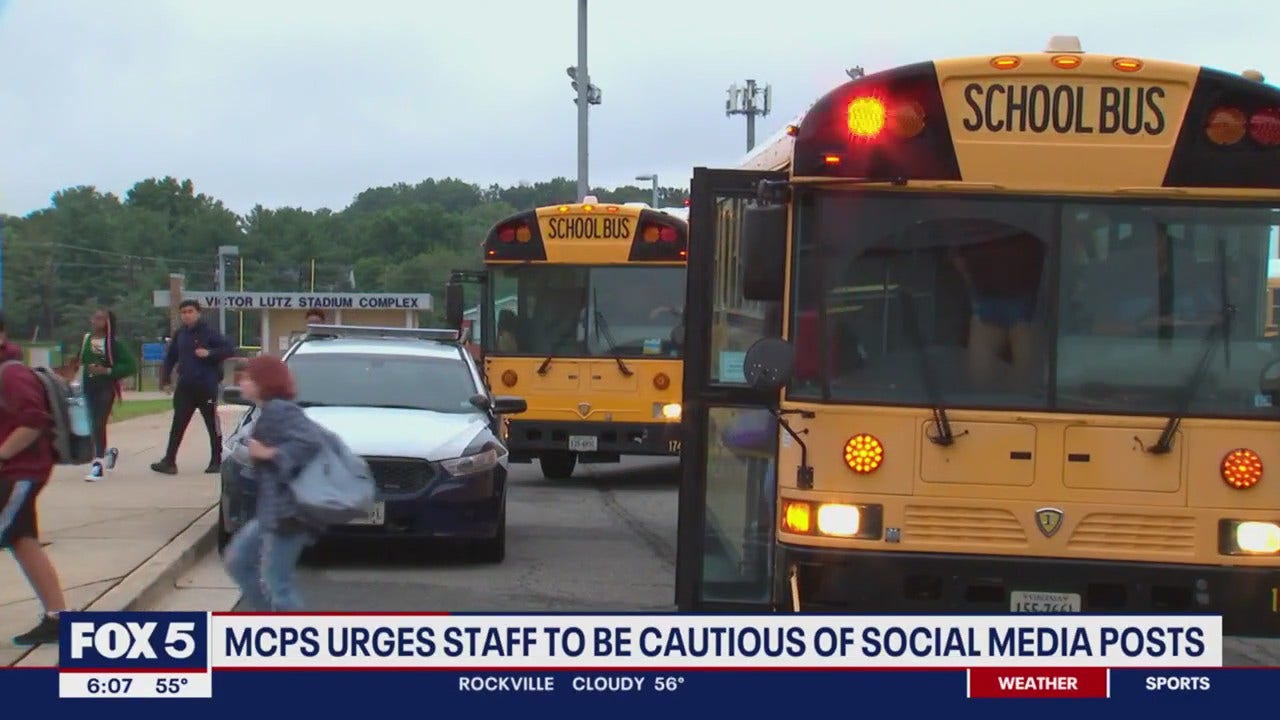 MCPS urges staff members to be cautious of social media posts | FOX 5 DC