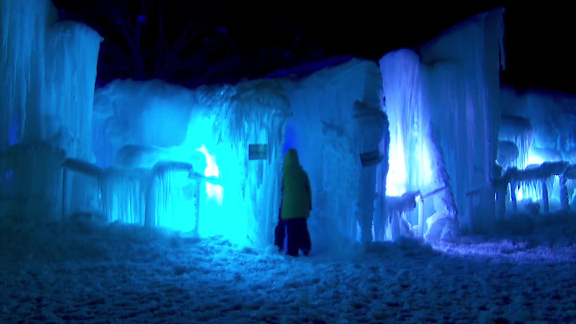 Inside the ice palace at Fountain Hill Winery in Delano, Minn. | FOX 9 ...