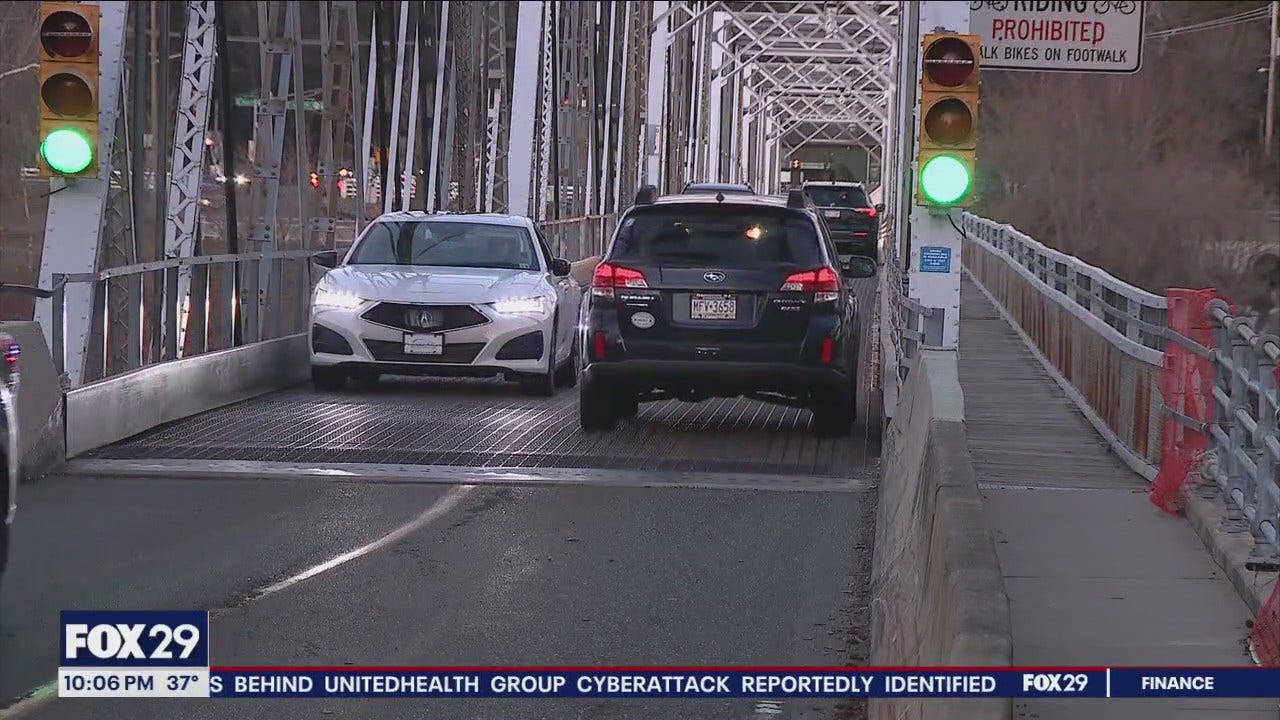 Officials consider replacing Washington Crossing Bridge | FOX 29 ...