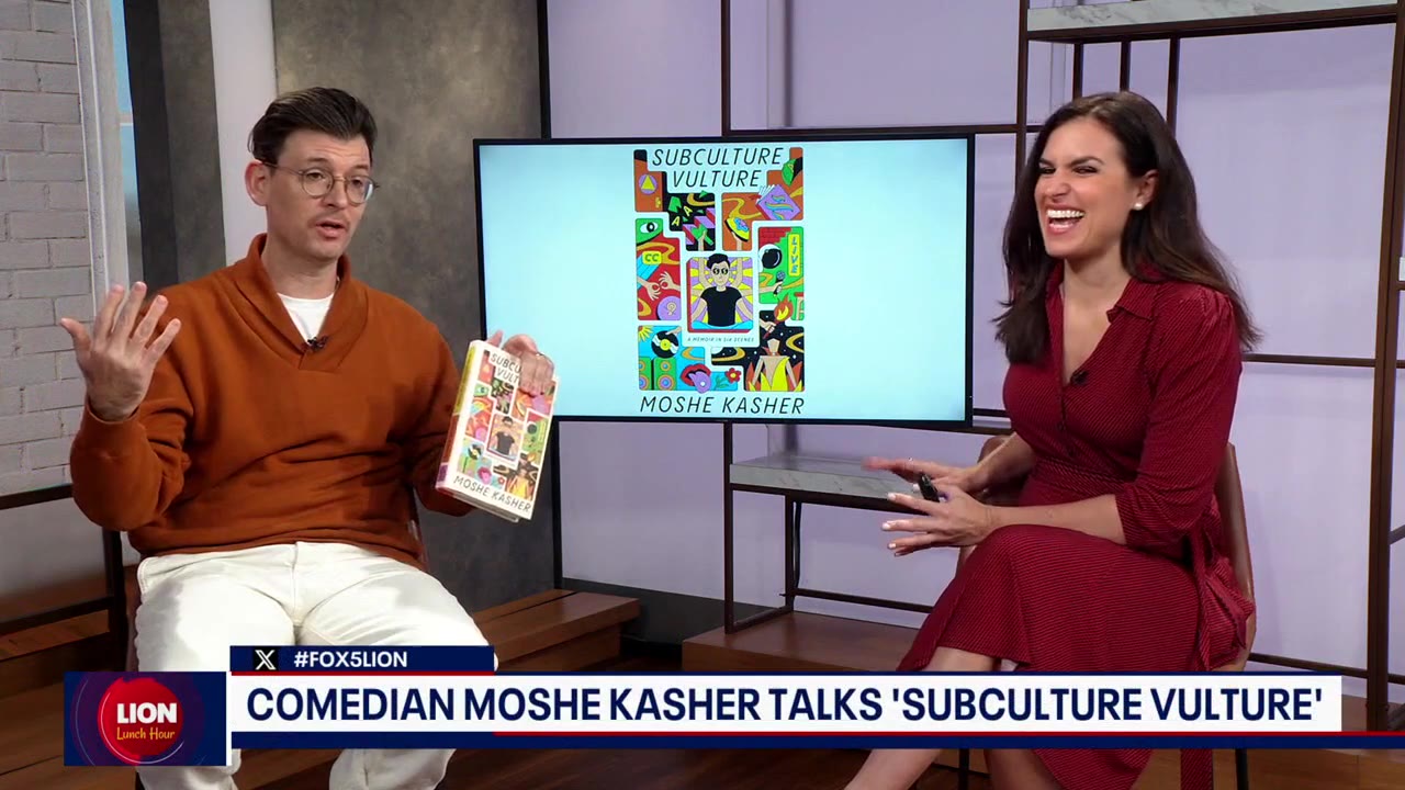 Comedian Moshe Kasher talks new memoir, "Subculture Vulture" | FOX 5 DC