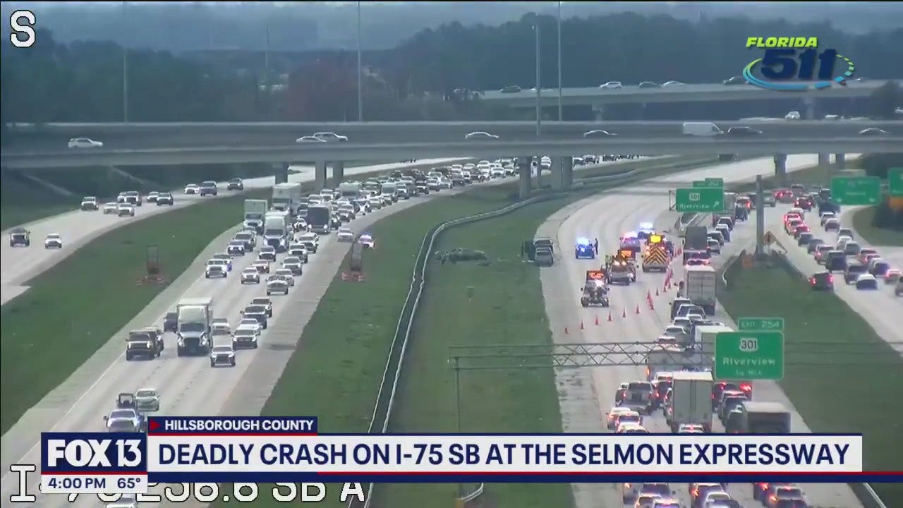Several killed in I-75 crash near Selmon Expressway in Hillsborough ...